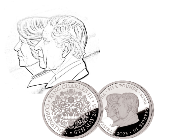 Rare Double Portrait Silver Coins